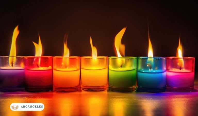 Colores de velas para los 7 Arcángeles: Significado y uso