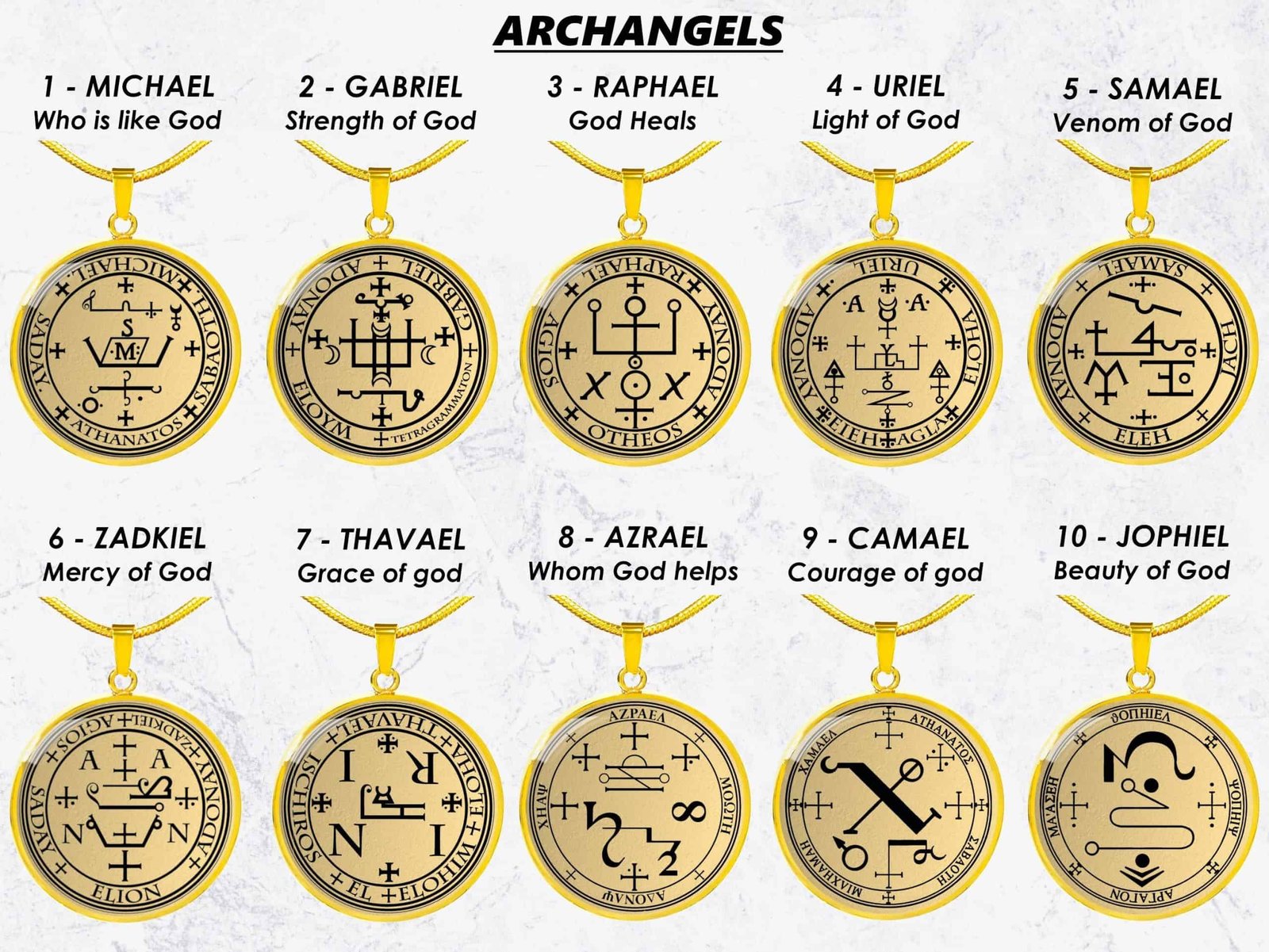 Descubre los 7 arcángeles y sus funciones: Conoce la guía esencial